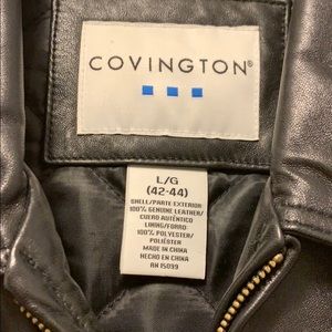 Covington | Jackets & Coats | Mens Leather Dress Jacket | Poshmark